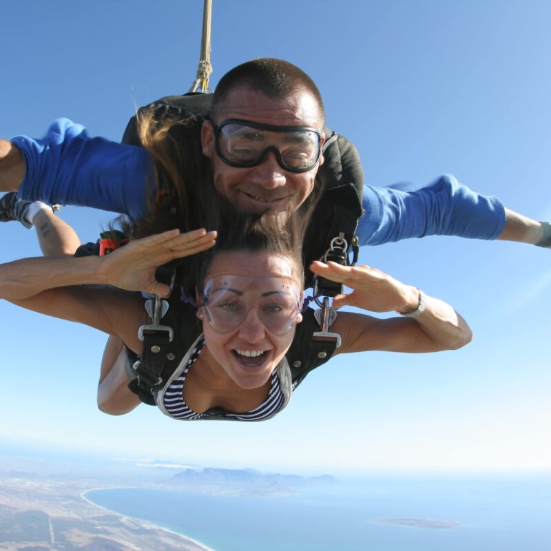 Tandem Skydiving - Cape Town Tourism