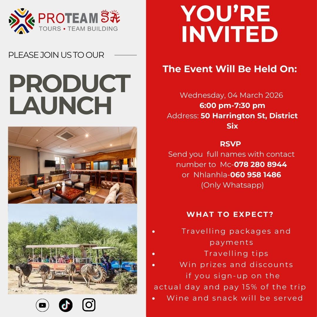 PRO Team SA Product Launch - Cape Town Tourism